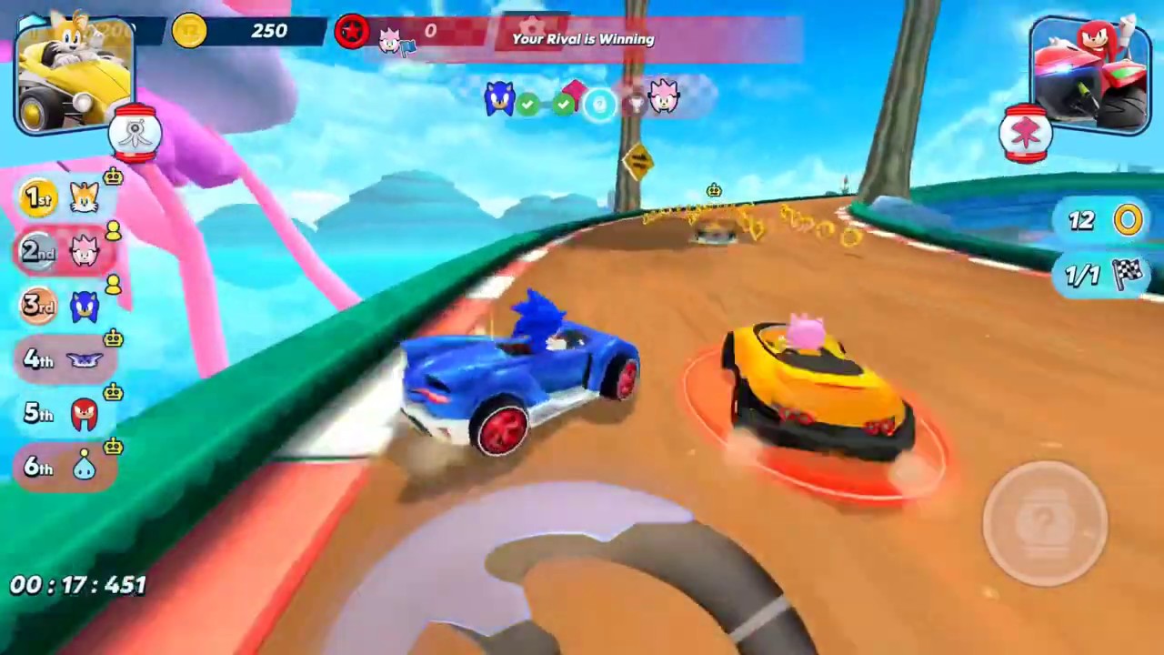 Sonic Racing - Gameplay iOS, Apple Arcade - YouTube