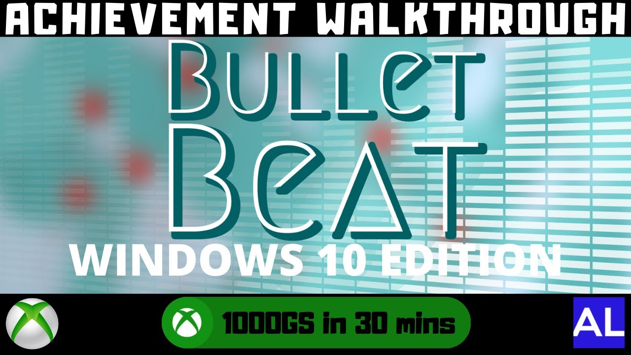 Bullet Beat (Win 10) Achievement Walkthrough - YouTube