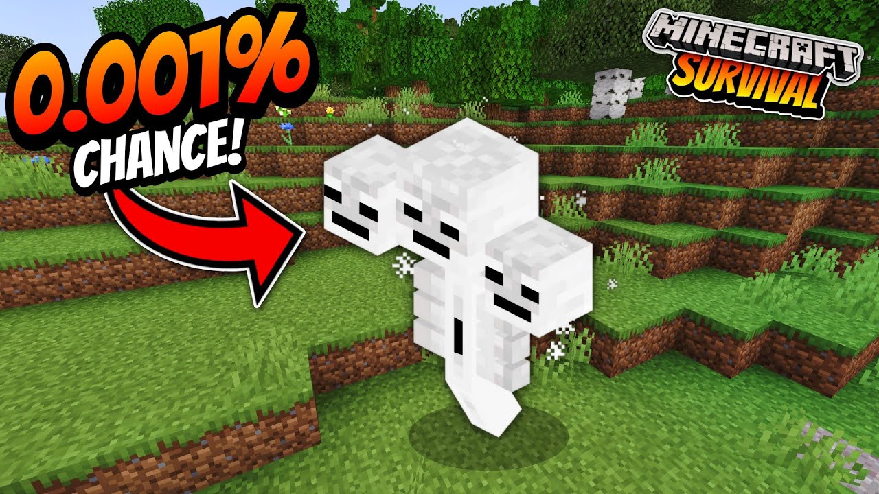 I Collected Every RARE MOBS In Minecraft Survival😰! - YouTube