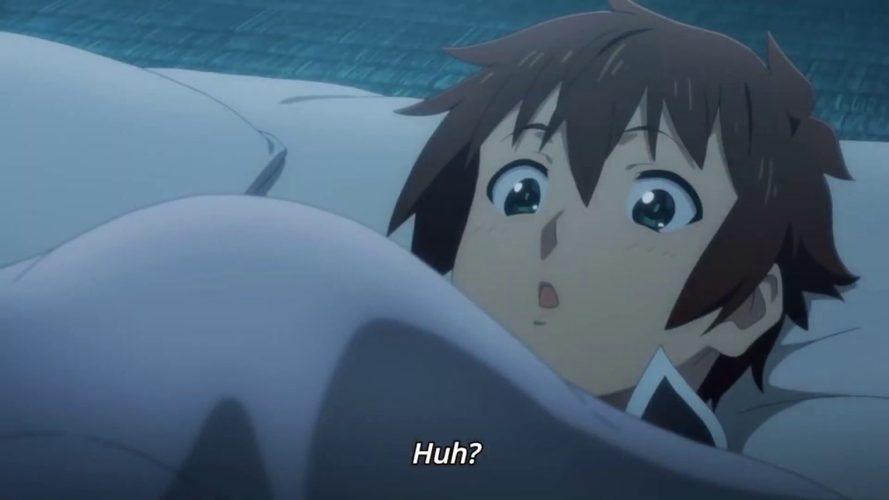 Kazuma and Megumin sleep together - YouTube