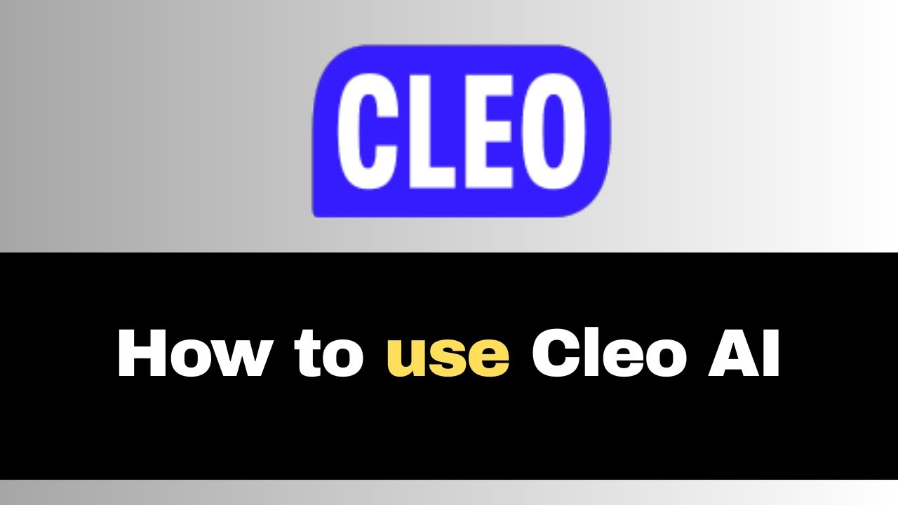 How to Use Cleo AI in 2025 ( Easy Steps) | Cleo AI Tutorial for ...