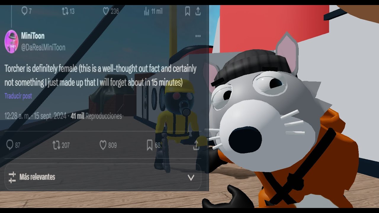 Budgey introducing ̶G̶h̶o̶s̶t̶y̶ Torcher to the crew - YouTube