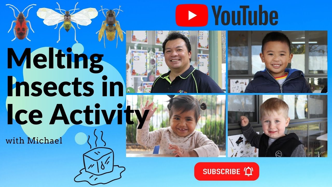 Melting Insects In Ice with Michael | Sensory Play | Jigsaw Childcare ...