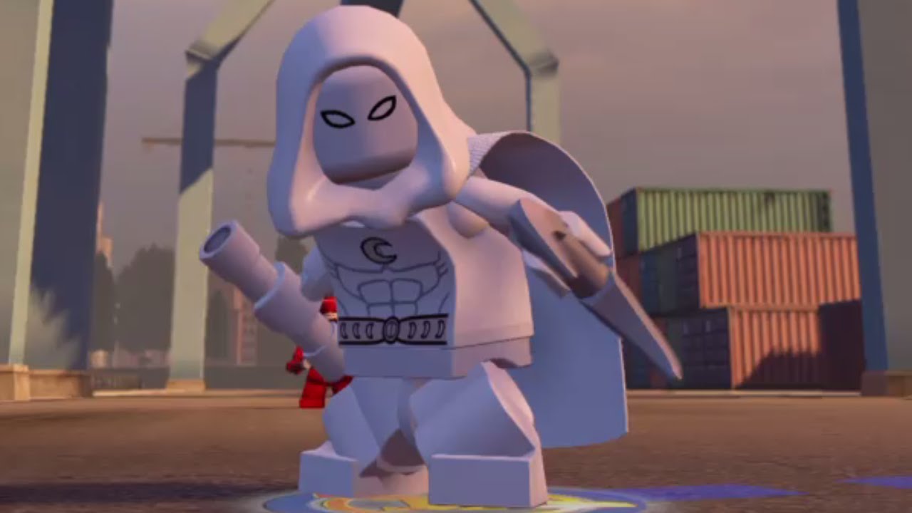 Moon Knight Character Showcase Free Roam LEGO Marvel Avengers - YouTube