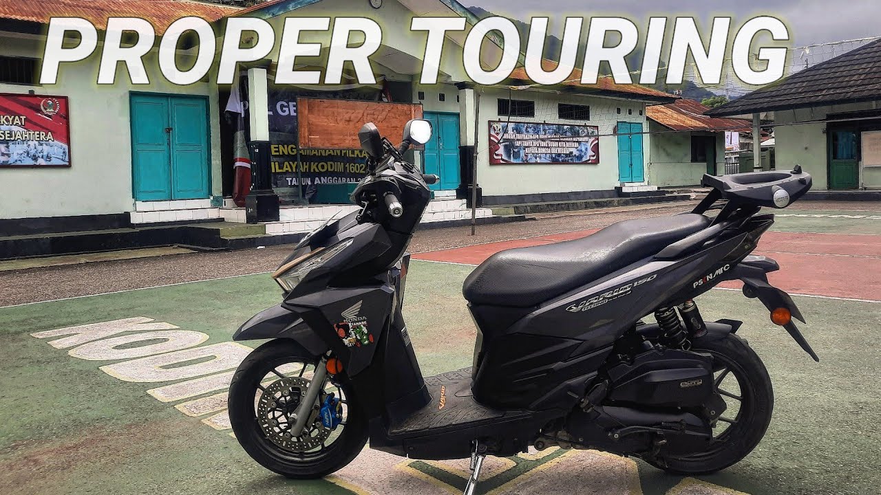 Review vario 150 led old Proper touring‼️ Persiapan touring flores-jawa ...