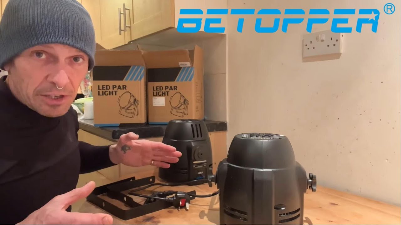 【REVIEW】BETOPPER LC003 H Warm White Cold White 2 in 1LED Par Light ...
