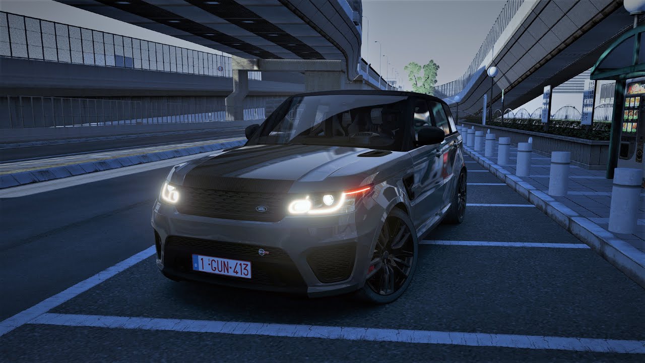 Range Rover SVR | Shutoko Revival Project + Traffic | Assetto Corsa 4K ...