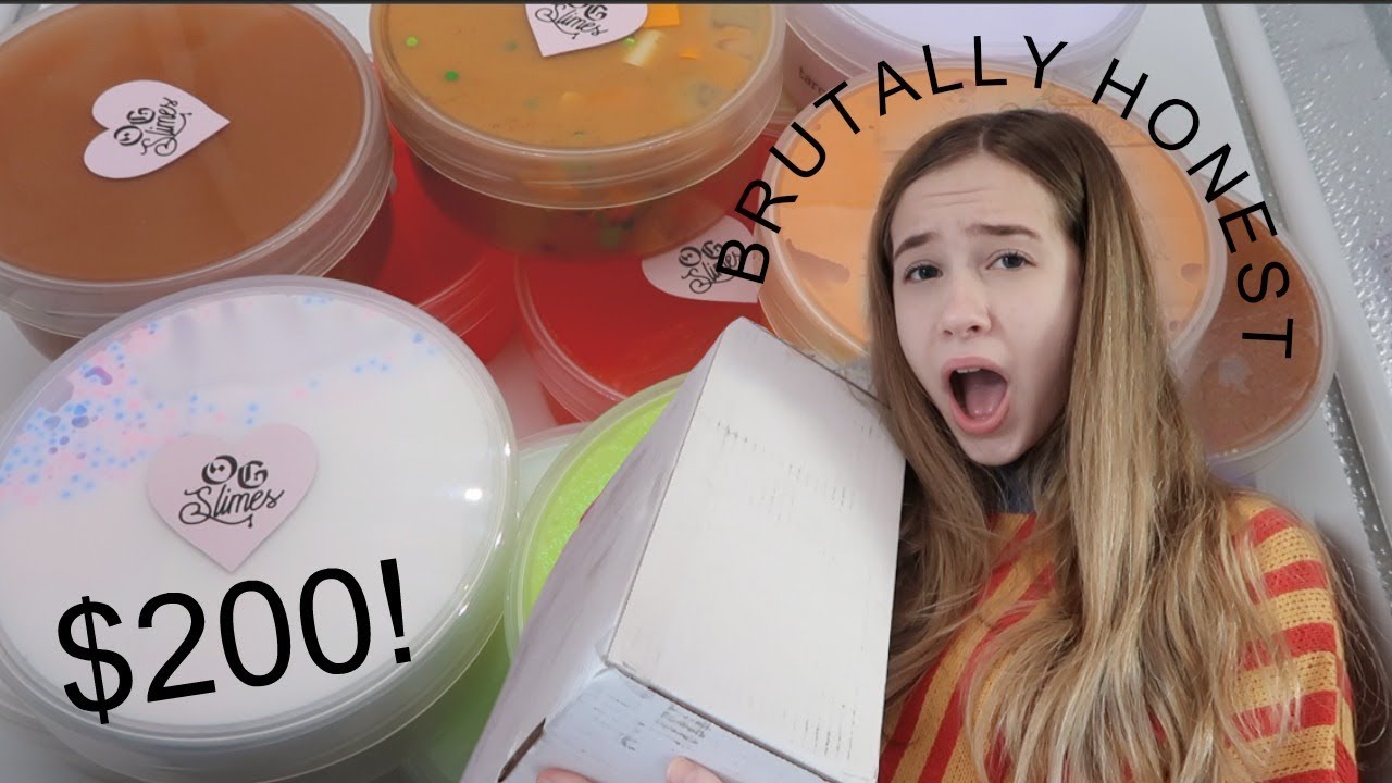 $200 BRUTALLY HONEST OVERRATED FAMOUS SLIME SHOP REVIEW - YouTube