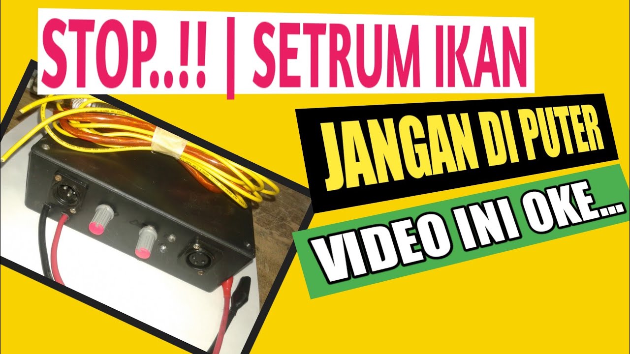 SETRUM IKAN PDC | SETRUM ELEKTRONIK - YouTube
