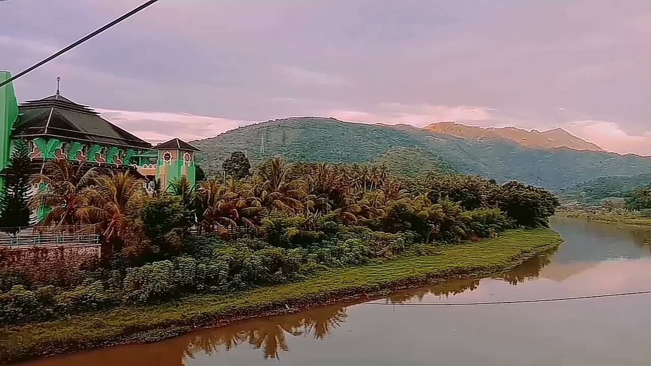 Pemandangan Bendungan Aek Godang Panyabungan. Mandailing natal - YouTube