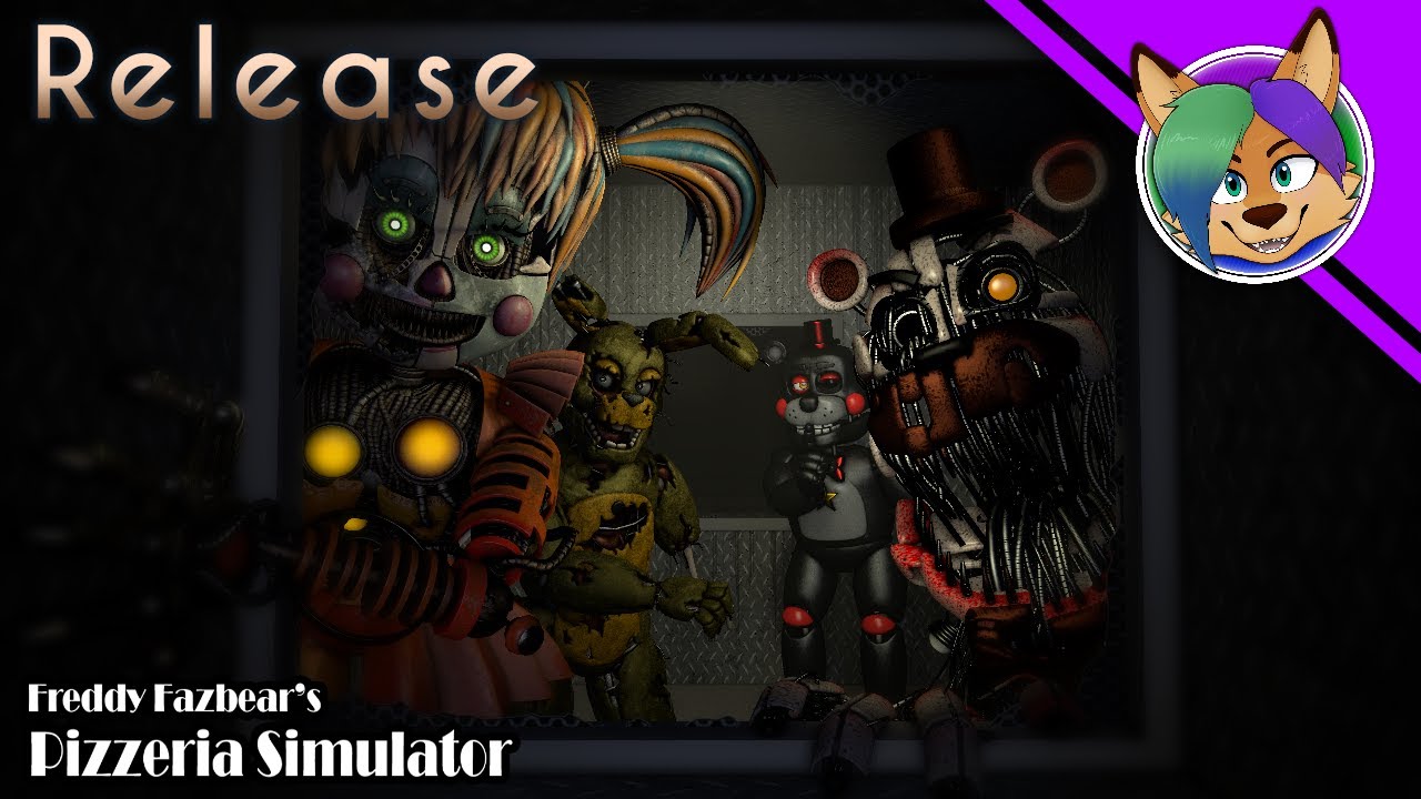 (FNAF 6 SONG) Release LYRIC VIDEO - YouTube