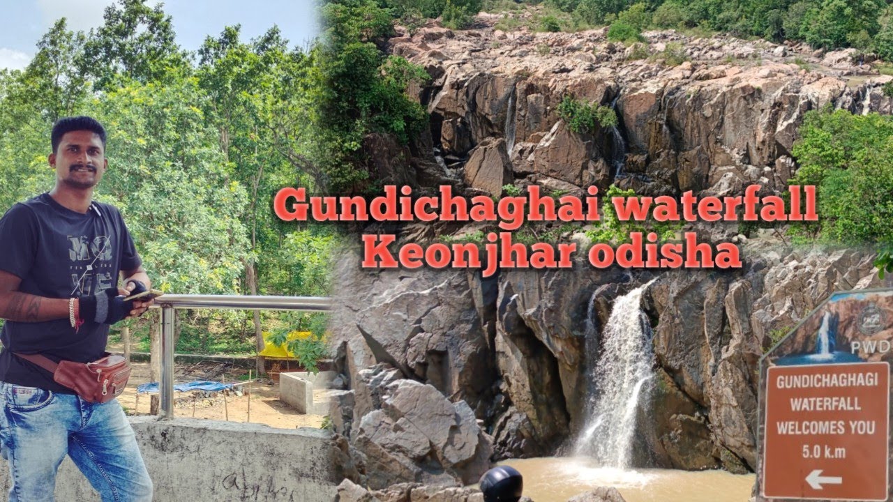 Gundichaghai waterfall Keonjhar || ghatagaon temple near tourist place ...
