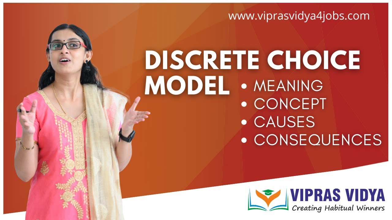 DISCRETE CHOICE MODEL MEANING, CONCEPT AND CONSEQUENCES - YouTube