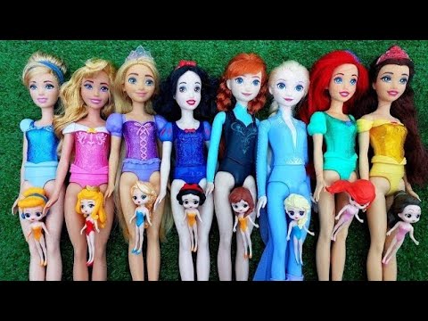 99 Minutes Disney princesses Collection ASMRSatisfying Unboxing ...