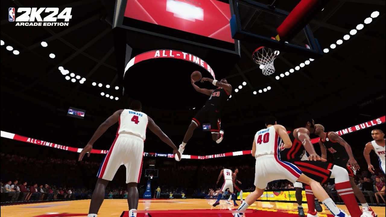 Michael Jordan on NBA2K24 ARCADE EDITION | ABE Gaming - YouTube