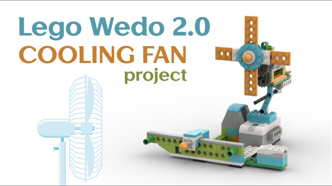 Cooling Fan Lego Wedo 2.0 - YouTube