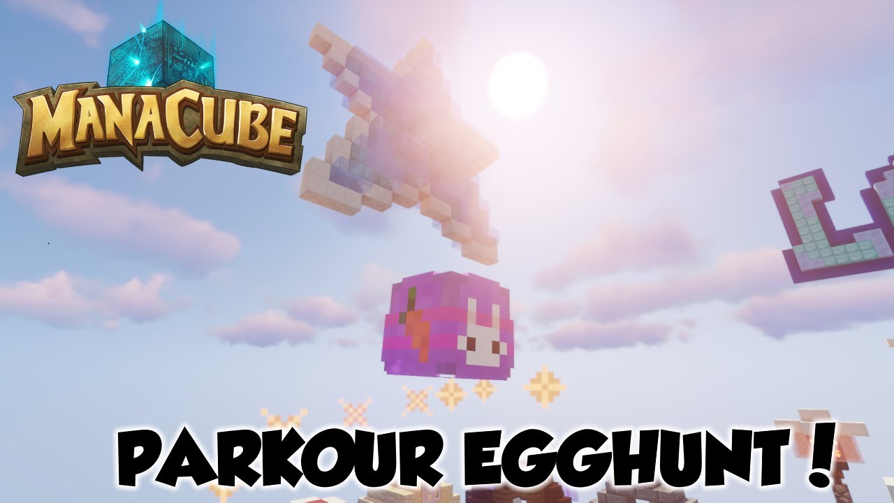 ALL EGG LOCATIONS! | Manacube Parkour - YouTube