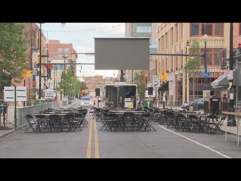 Bills block party on Chippewa street preview - YouTube