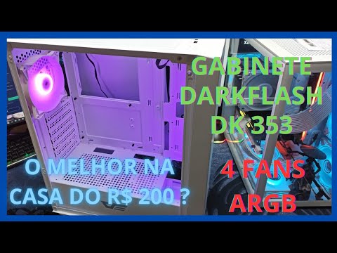 GABINETE DARKFLASH DK 353 - YouTube