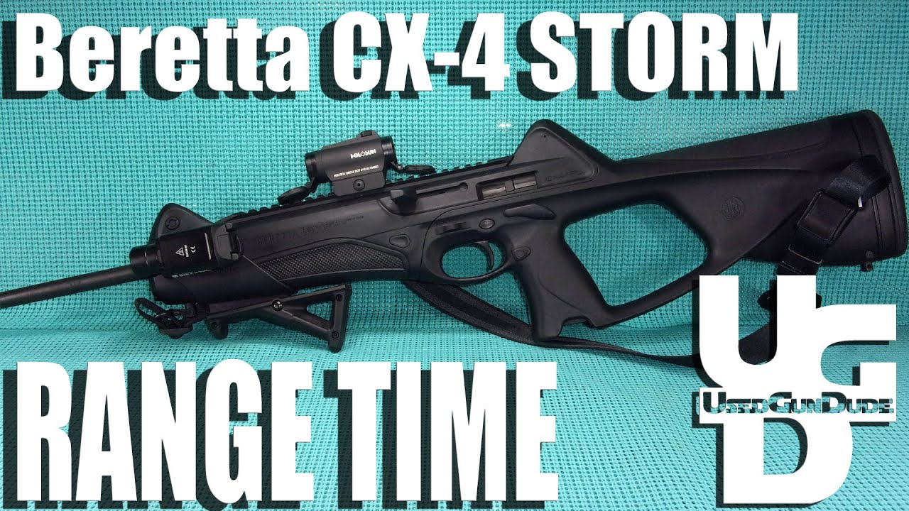 Beretta CX4 STORM Range Review 9mm CX-4 Awesomeness - YouTube