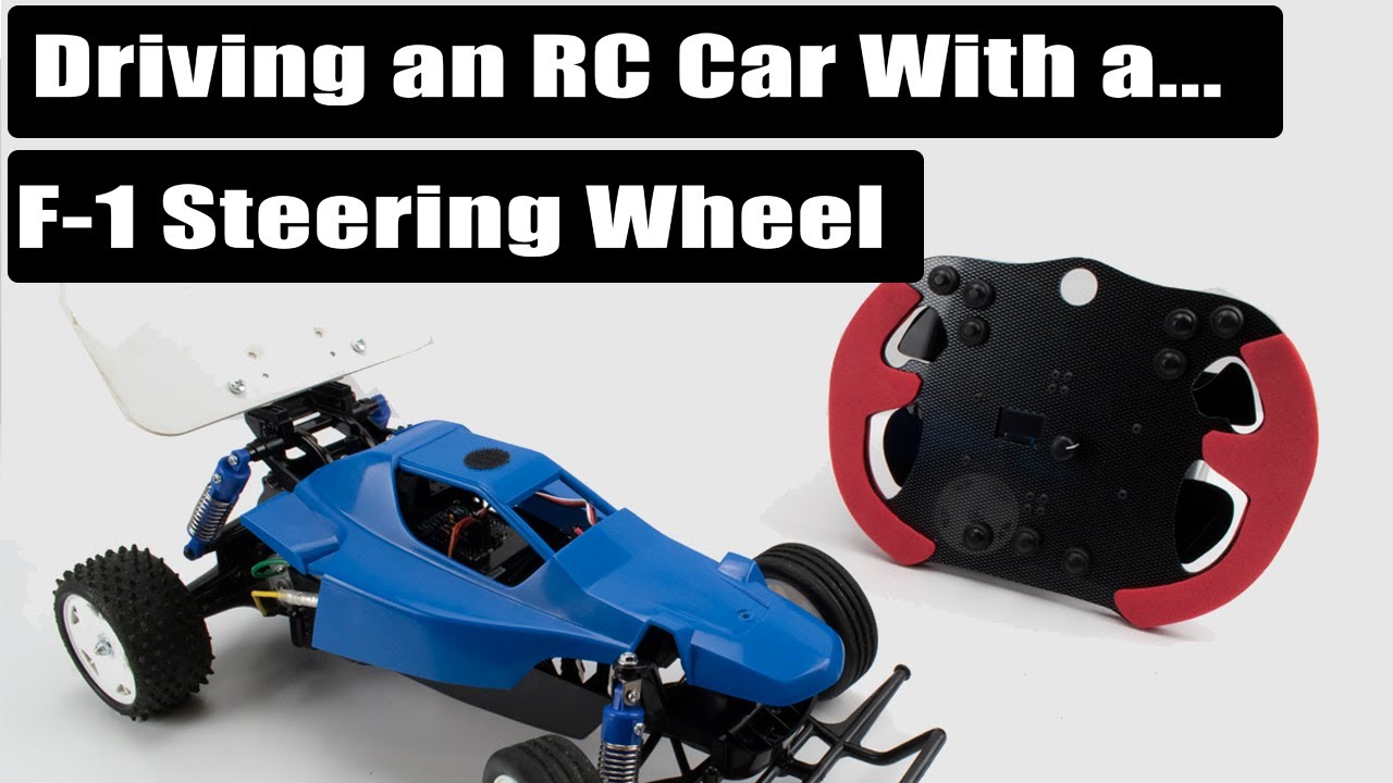 Driving an RC Car with a F-1 Steering Wheel!! - YouTube