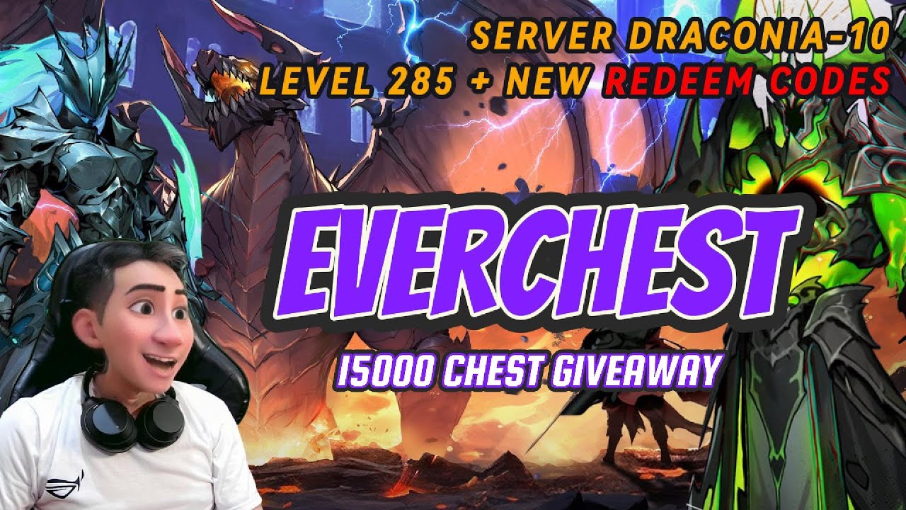 EVERCHEST:15000 Chest Giveaway - NGERI GAESS!! LEVEL 285 di DRACONIA 10 ...