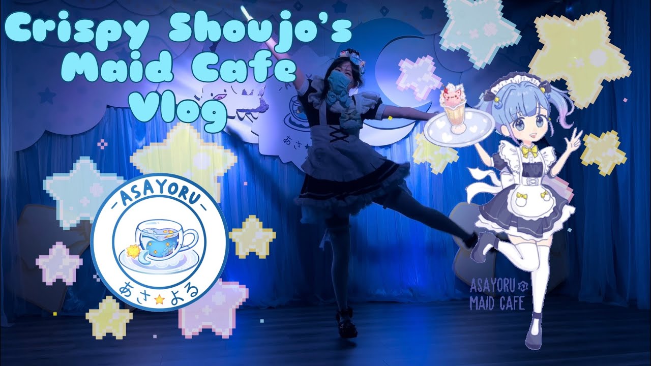 Crispy Shoujo Vlog: Asayoru Maid Cafe?! - YouTube