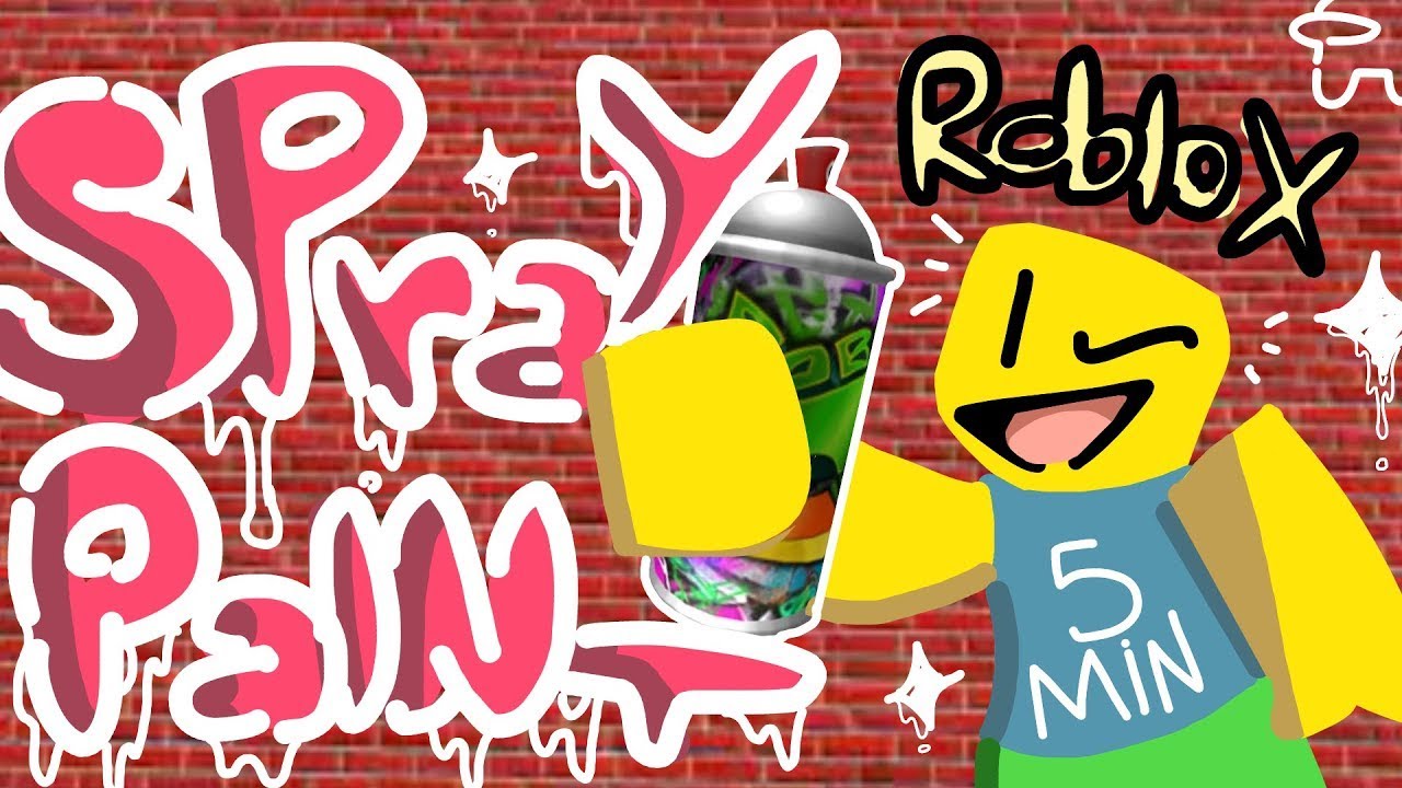 Drawing Emoji in Spray Paint Roblox - YouTube