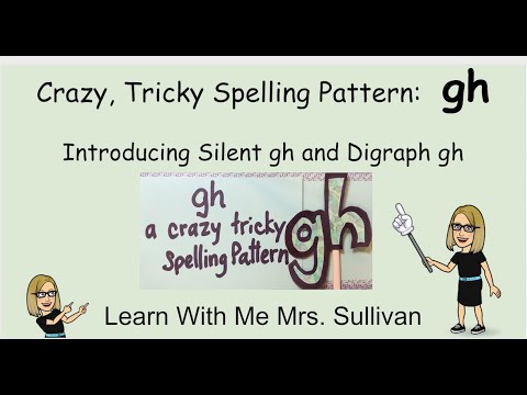 Gh sounds; Silent gh and digraph gh: Crazy, Tricky Spelling Patterns ...