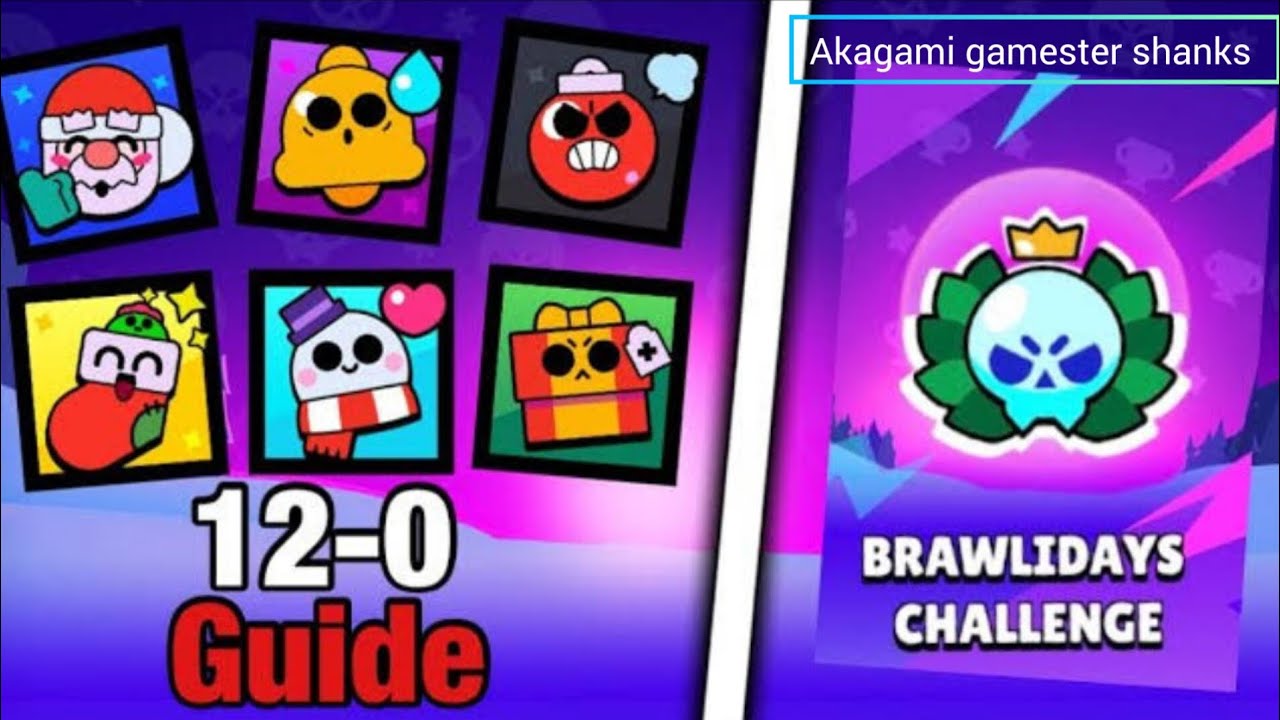 Brawlidays Challenge 😈🔥/Full Guide Video 👏/ BRAWL STAR'S 🎊 - YouTube