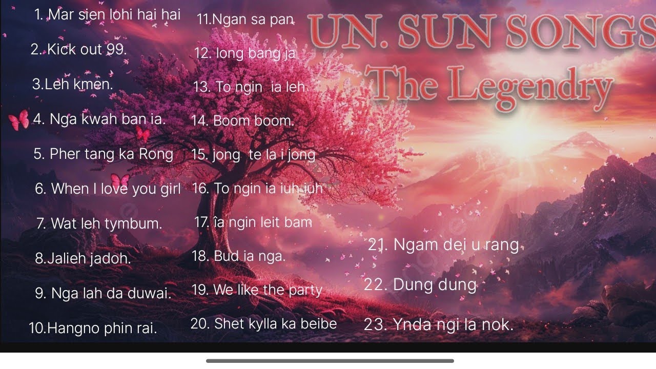 Un.Sun – The Legendary Singer of Ri Khasi | Silbian Mallai - YouTube