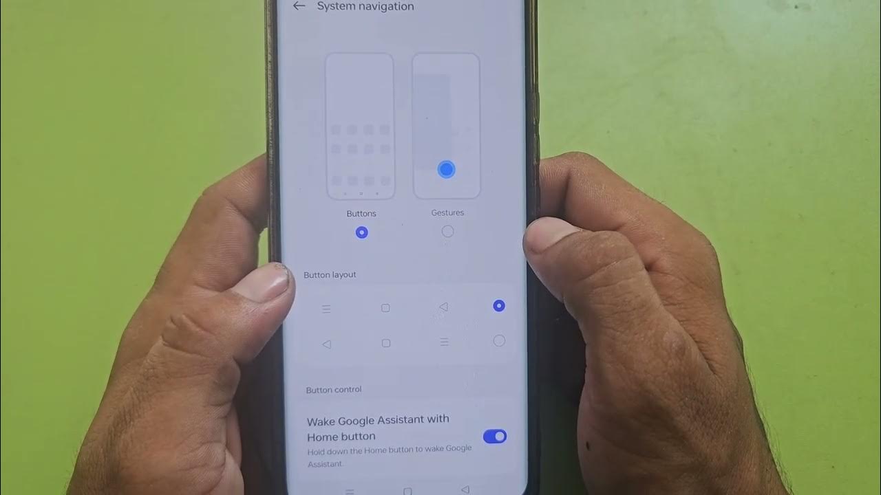 Gesture navigation bar kiase use kare | how to set navigation bar - YouTube