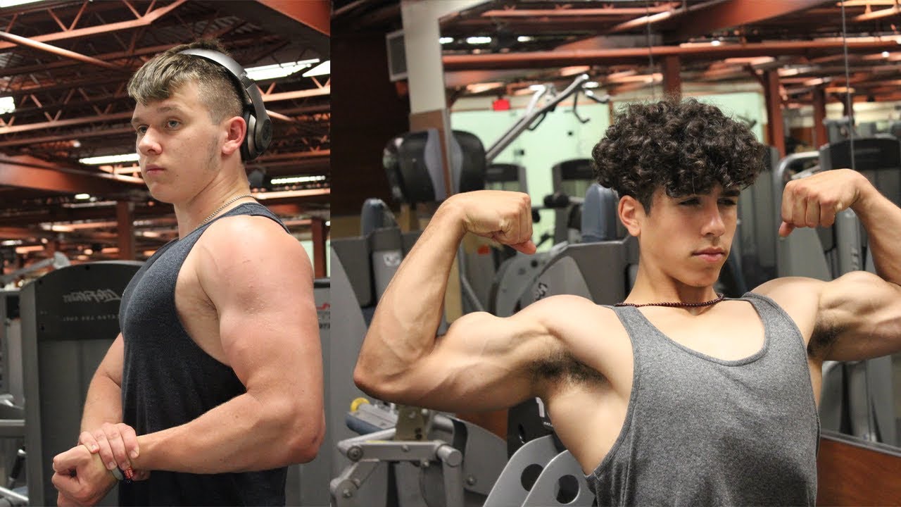 Chest Destruction w/ Killian Fitness | Teen Bodybuilder - YouTube