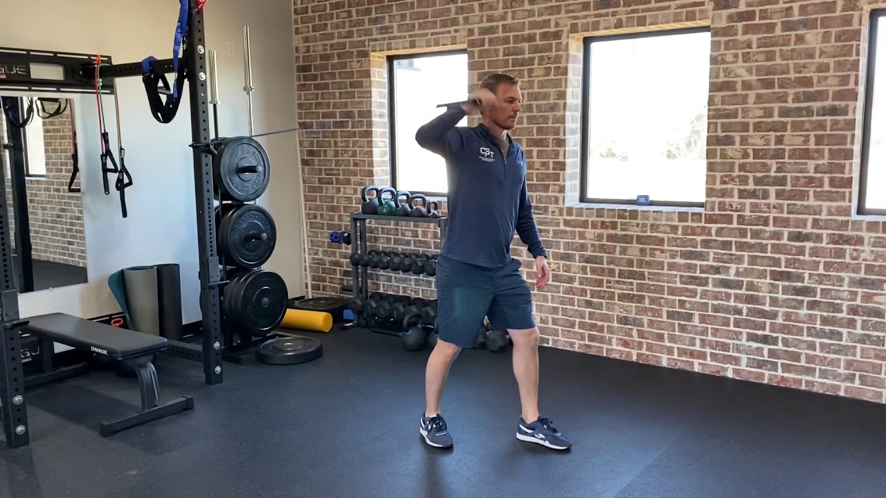 Banded internal rotation 90/90 - YouTube