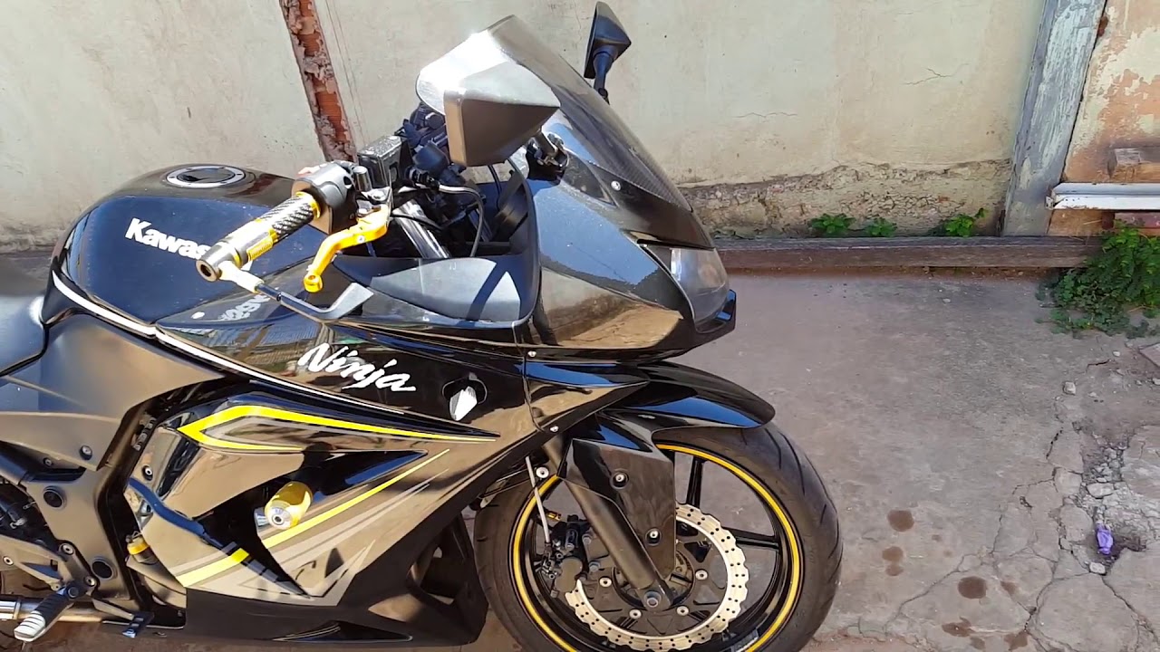 NINJA 250R em detalhes ★HD60fps★ Wagner - YouTube