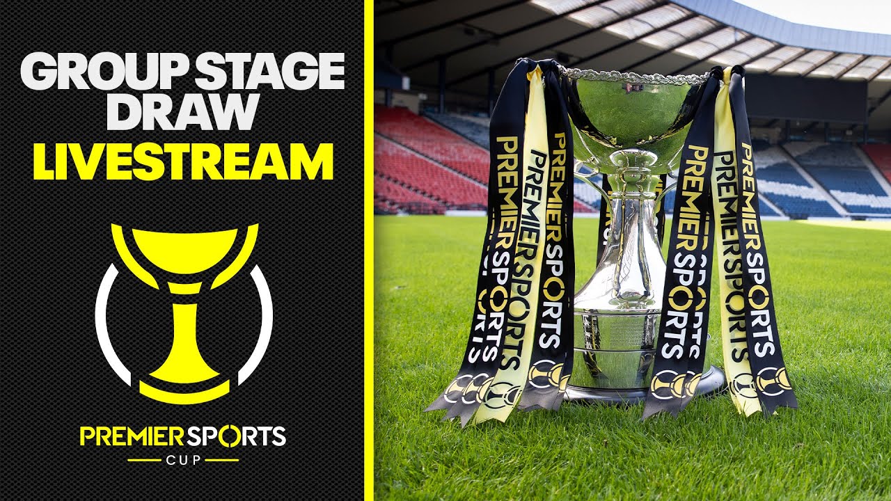 🔴LIVE: PREMIER SPORTS CUP 24/25 GROUP STAGE DRAW | SPFL - YouTube