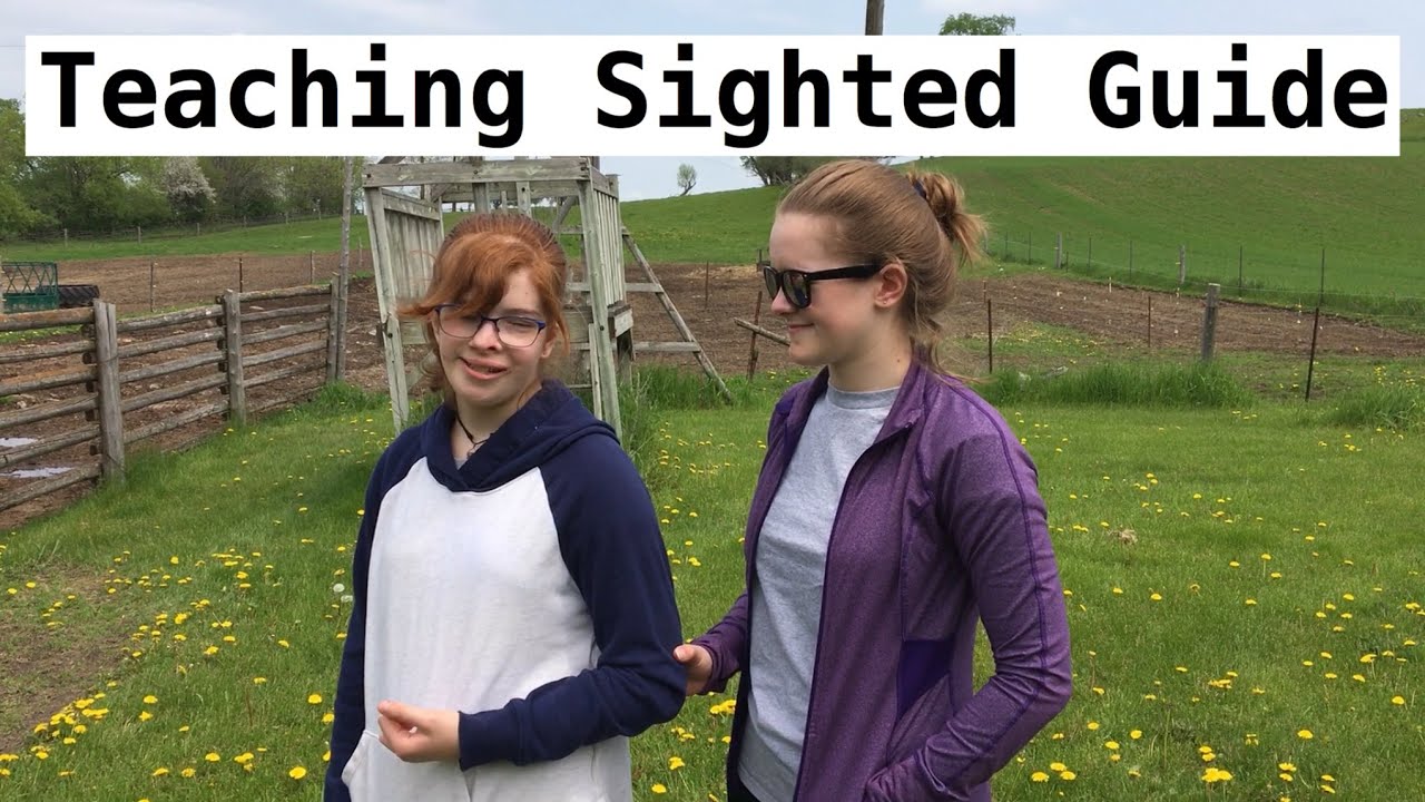 Basic Sighted Guide Techniques - YouTube
