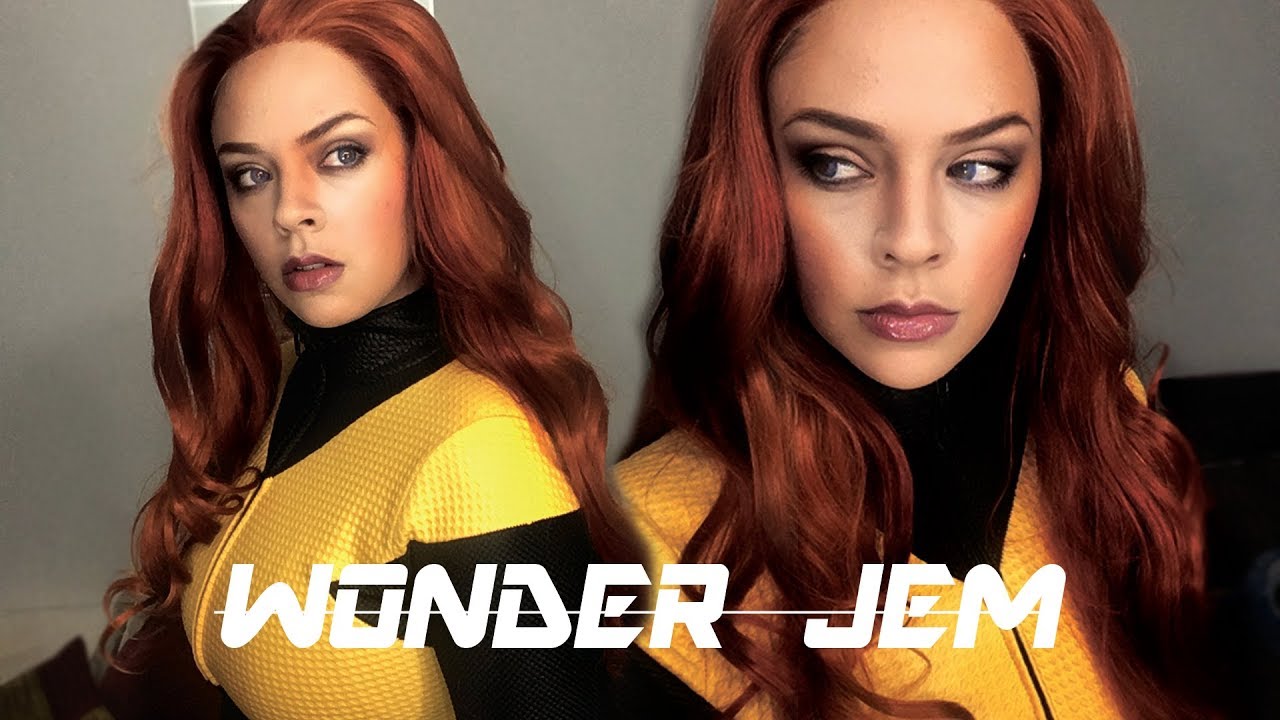 DARK PHOENIX / THE WONDER JEM / MAKEUP TUTORIAL - YouTube