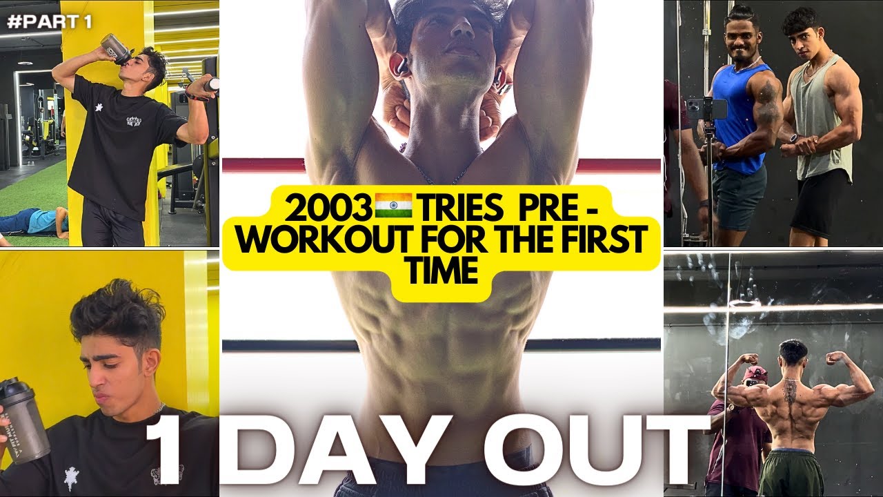 2003-🇮🇳HOW I GOT THE BEST PUMP |PRE SHOW DAY WORKOUT| Competition prep ...