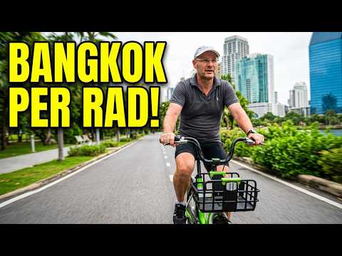 Radfahren in Bangkok?! Ich teste die Benjakitti-Park-Route 🚴‍♂️