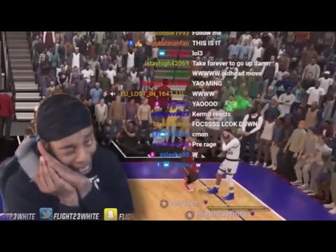 June FlightReacts D Rides Curry after INSANE CROSSOVER & CLUTCH BACK ...