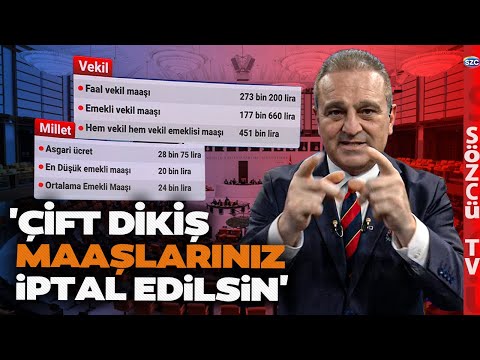 'Çift Dikiş Maaşlarınız İptal Edilsin' Ekrem Açıkel'den Vekillere Tarihe Geçecek Sesleniş