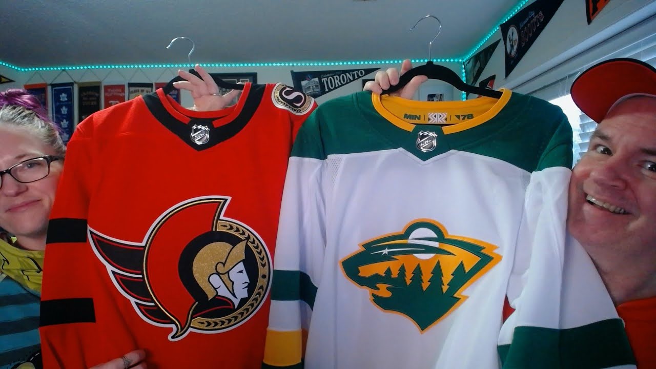 Retro Reverse Unboxing Jersey Christmas (Wild and Sens Edition) - YouTube