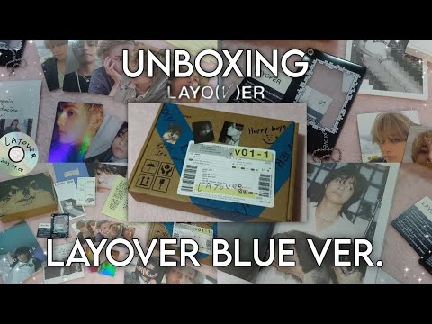 UNBOXING DO LAYOVER BLUE VER. (VERSÃO AZUL) - Português - BR 💙 - YouTube