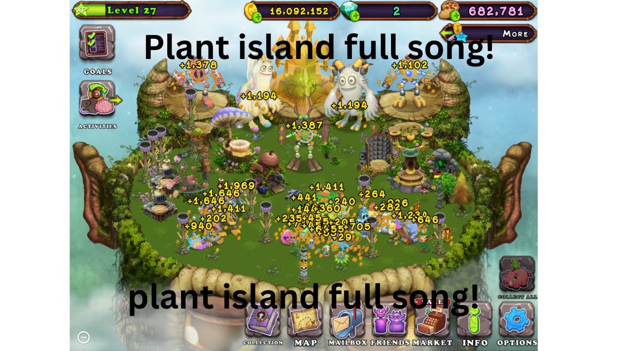 Plant island full song! - YouTube