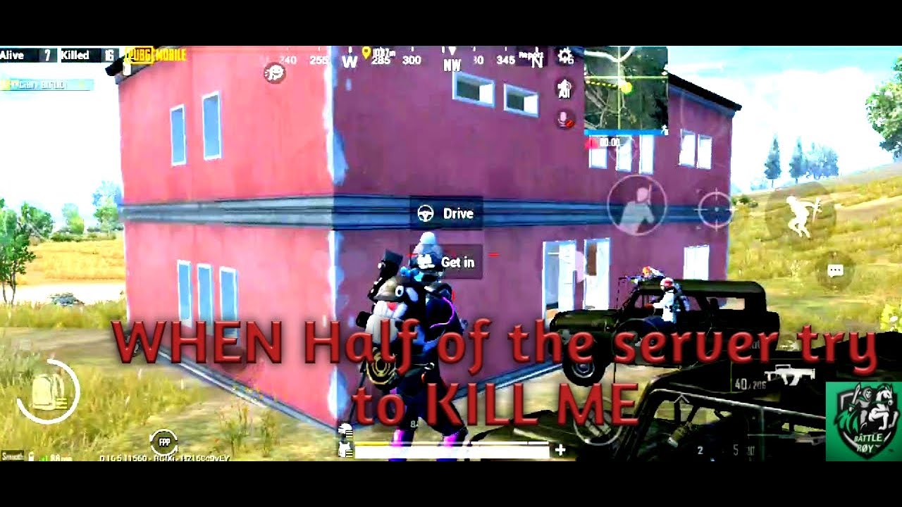 WHEN Half of the server tried to KILL ME - YouTube