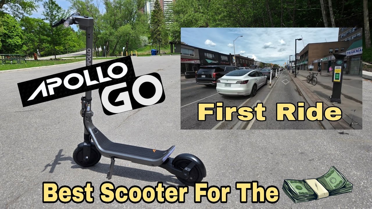 Apollo GO Electric Scooter - Test Ride (Best Scooter for the Price ...