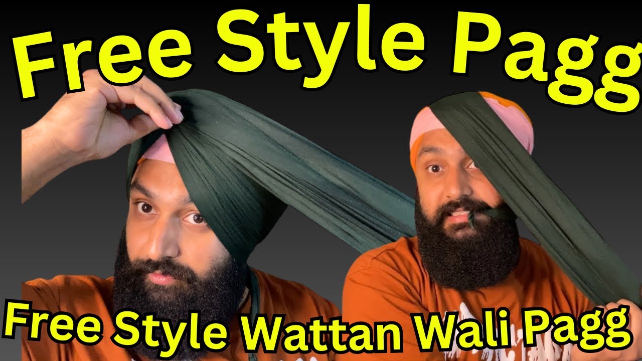 Free Style Wattan Wali Pagg | How to tie free style Wattan Wali Pagg ...
