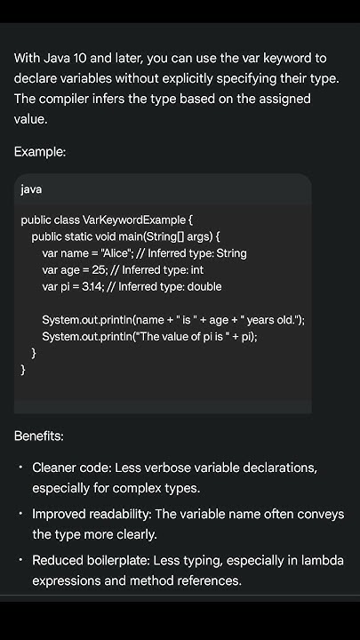 Variable Codingtips Javadevelopmenttools Java Programmingtips Shorts Code Developertips