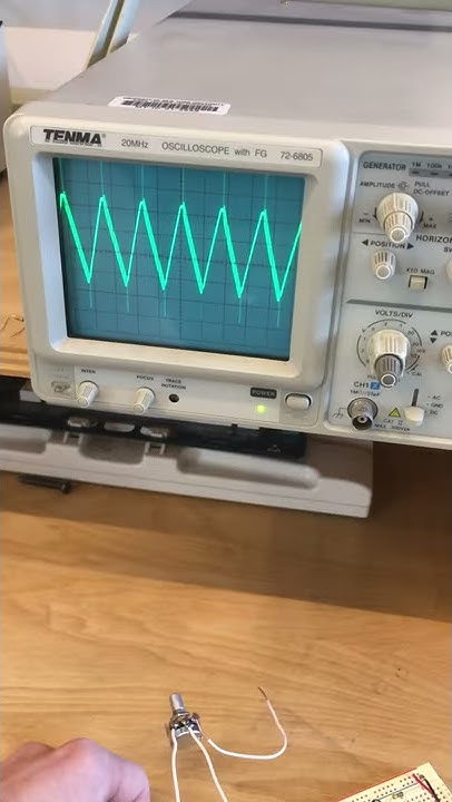 Analog Square and triangle wave generator w/ trigger - YouTube